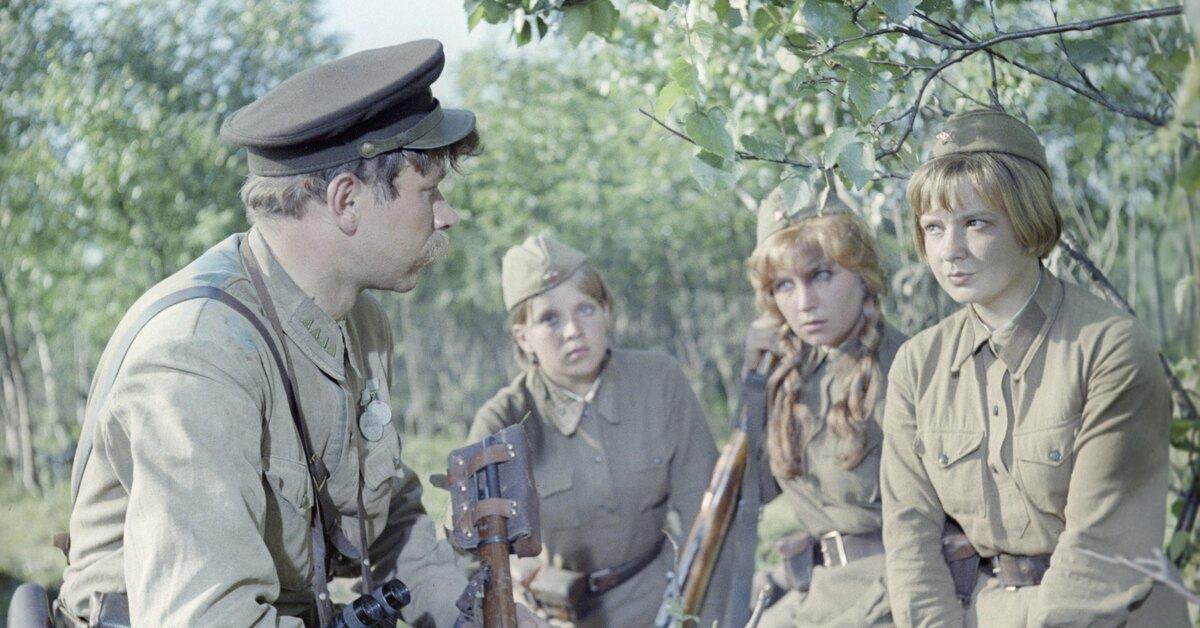 Как снимался фильм «…А зори здесь тихие» 1972 года Как снимался фильм «…А зори здесь тихие» 1972 года